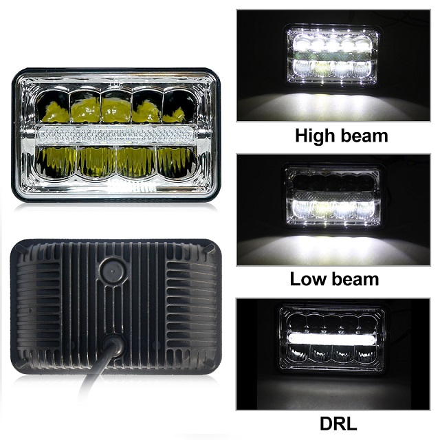 Rectangle Halo Headlight 1002T - Buy rectangle halo headlights ...